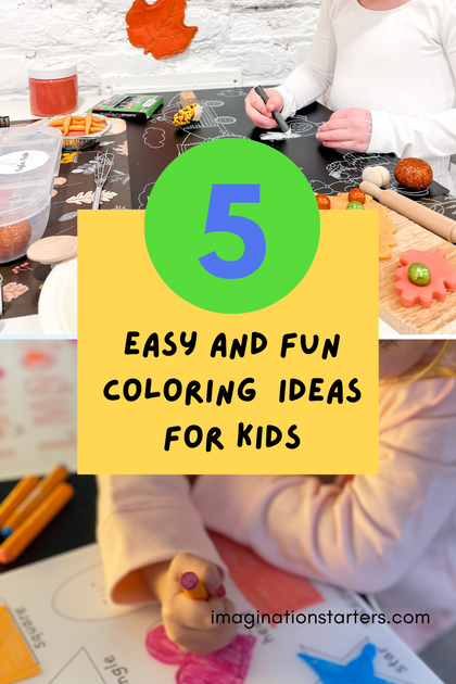 5 easy and fun coloring ideas for kids – imaginationstarters.com