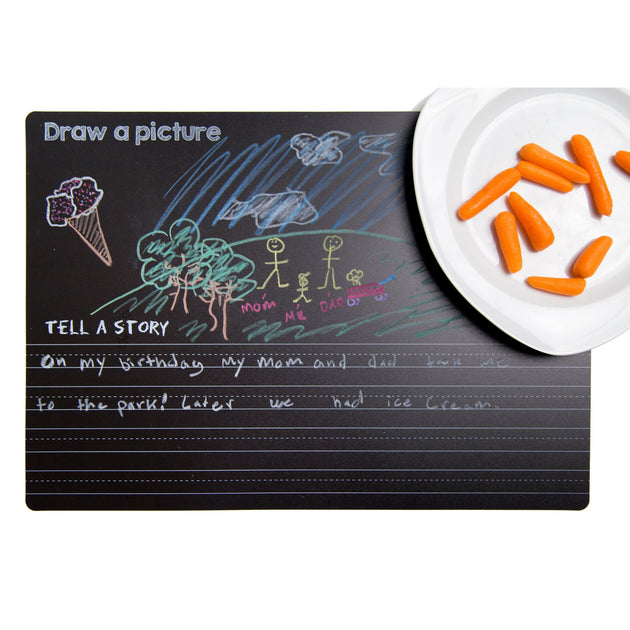 At Home Education Chalkboard Placemats – imaginationstarters.com