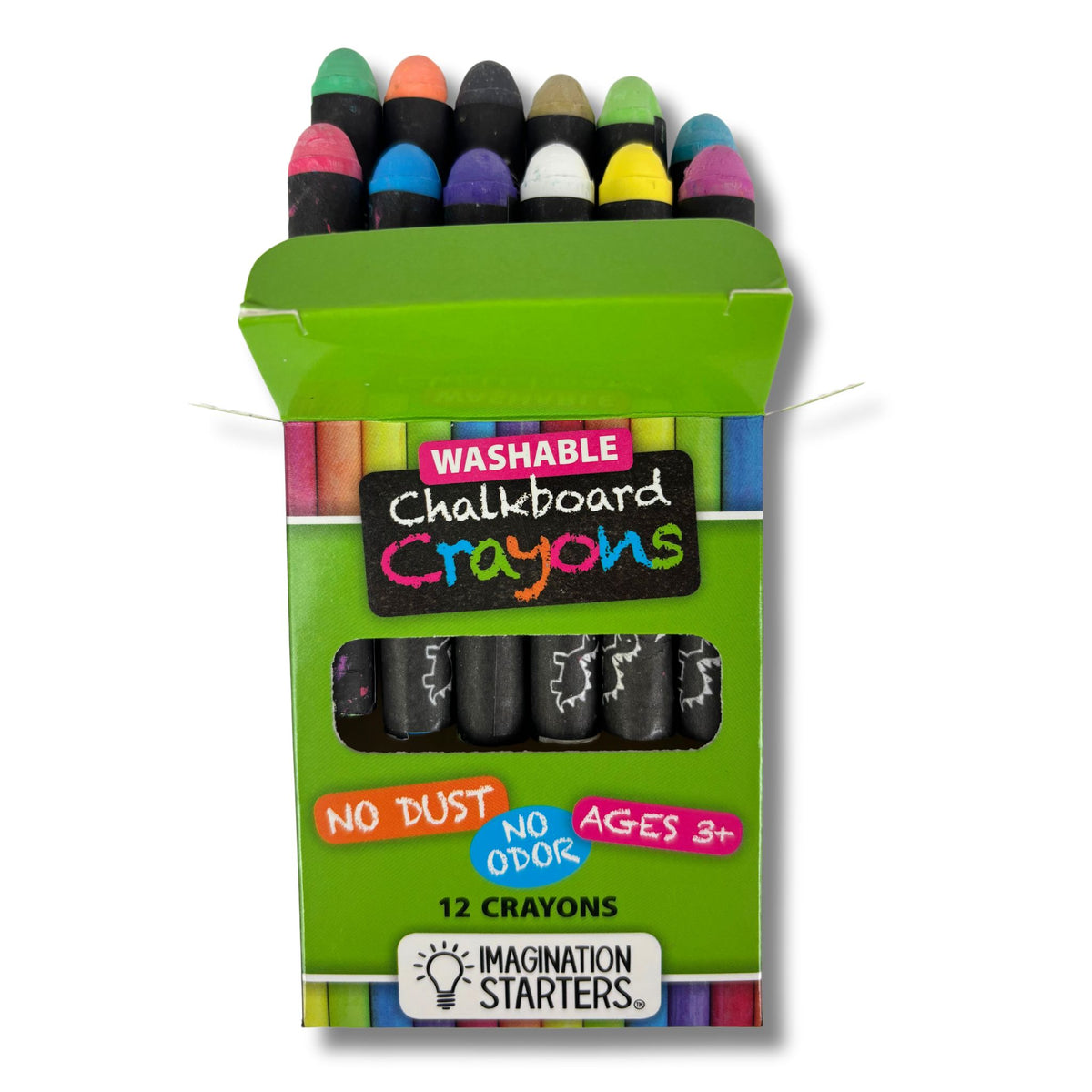 NEW!! Chalkboard Crayons Set of 12 – imaginationstarters.com